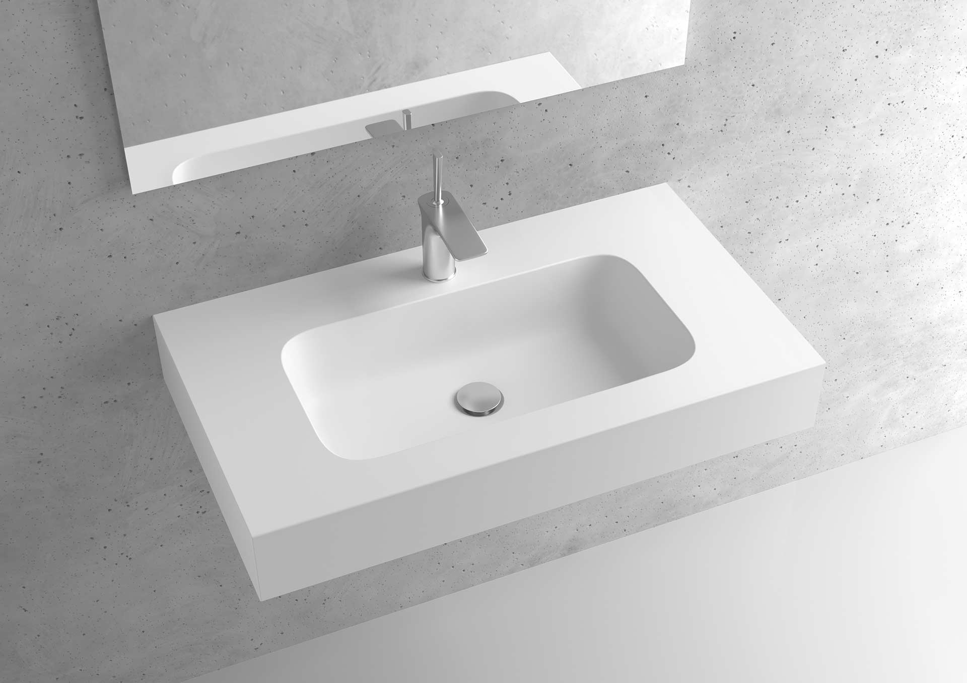 Encimeras Solid Bath con faldón - Serie Alice para baño » Chic&Bath